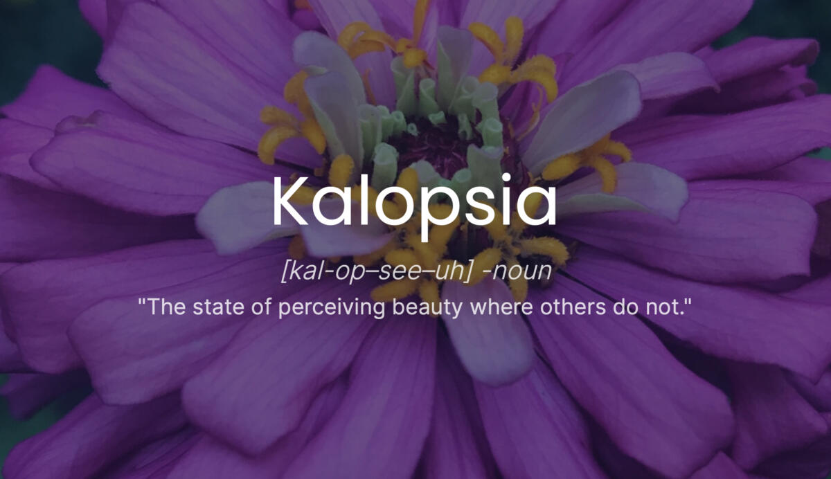 Kalopsia